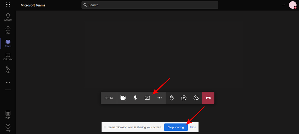 How To Share Your Screen On Microsoft Teams Youtube Microsoft Teams 